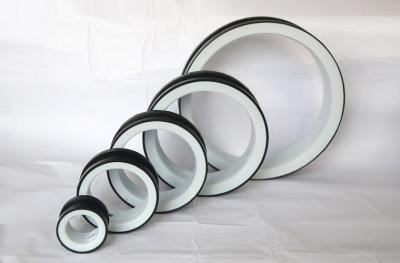 China High Temp Centerlined Butterfly Valve Seat Of PTFE + EPDM / PTFE + FKM for sale