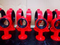 China Vulcanized EPDM Concentrate Rubber Valve Seat High Bonding Strength for sale