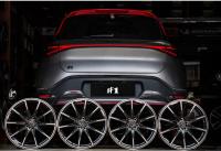 China 17, 18, 19 Inch 5x112, 5x120, 5x114.3, 5x108 Alloy Wheels for Mercedes-Benz Smart Passenger Cars, Black Concave Style Rims for sale