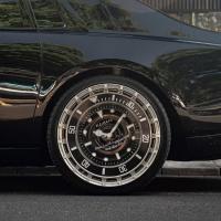 China Forged Custom Deep Concave Aluminum Wheel J6-J8 5x114.3/120 Black Finish 17-24 Inch PCD Options TUV Certified Maodou for sale