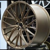China Maodou Automobile Service Custom Forged Alloy Wheels Luxury Car Black Finish Lightweight High Performance Customizable TUV for sale