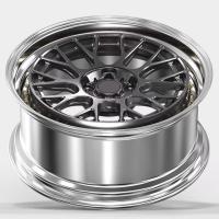 China Maodou Forged Aluminum Alloy Wheels 3-Piece T6061 24x14-26x16 5-Star Spoke 5x112 Black New C7 Corvette 18-22 Retrofit/Upgrade for sale