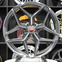 China New Land Rover 20-22 Inch Deep Disc Forged Aluminum Wheel Hub Black Finish Split Spoke Design Retrofit/Upgrade Modified Cars for sale
