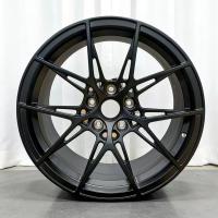 China New Land Rover 20-22 Inch Deep Disc Forged Aluminum Wheel Hub Black Finish Split Spoke Design Retrofit/Upgrade Modified Cars for sale