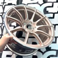 China Maodou Automobile Service New TUV Certified Forged Aluminum Alloy Wheels 3-Piece 24x14 26x16 Black Finish Sichuan for sale