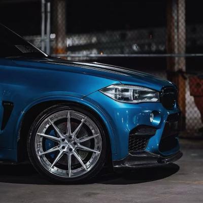 China Maodou Automobile Service Green Beans Custom Forged Alloy Wheels Luxury Car Black Finish Lightweight High Performance for sale
