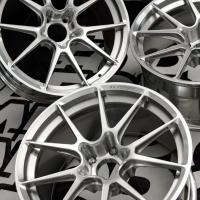 China Maodou Automobile Service Green Beans Custom Forged Alloy Wheels Luxury Car Black Finish Lightweight High Performance for sale