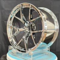 China Maodou New Customized Forged Aluminum Wheels-Black Finish 17-22 Inches TUV Certified PCD 5x112-120 J6-J8 Width SUVs for sale