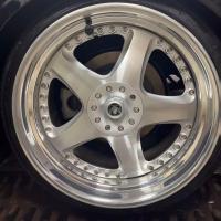 China Mforged 5 Spoke Forged Wheels 5x114.3 5x120 5x112 Concave Passenger Car Rims 18 19 20 22  Inch Custom Alloy Wheel Match for sale