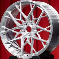 China Maodou Luxury Custom New 18-22 Inch Forged Racing Rims 5x120/112/114.3 Black Finish Aluminum TUV/JWL Certified for for sale