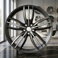 China Maodou Factory Custom Aluminum Forged Wheels Black Finish Compatible Audi A3/A4/A5/A6/A7/A8/S4/S5/S6/S7/RS3/RS4/RS5/RS6/RSQ7 for sale