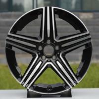 China Maodou Factory Custom Aluminum Forged Wheels Black Finish Compatible with Mercedes- G500 G63 G350D G550 GLE GLS GLC GLA GLK for sale