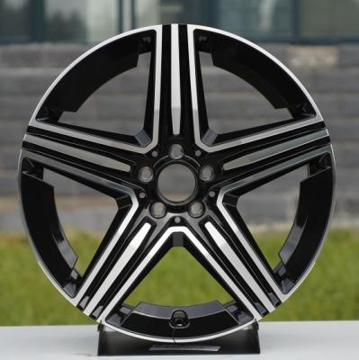 China Maodou Factory Custom Aluminum Forged Wheels Black Finish Compatible with Mercedes- G500 G63 G350D G550 GLE GLS GLC GLA GLK for sale