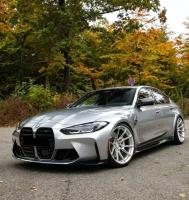 China Satin White 6061-T6 Aluminum Forged Concave Design Rims Brushed Dark Black Finish for Passenger Car Wheel IS350 Model 3 M4 M50i for sale