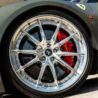China Custom 2-Piece Forged Aluminium Alloy Wheels 18-22 Inch PCD 5x114.3/5x130/6x139.7/5x112/5x120 New Luxury Concave Design for for for sale