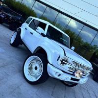 China Maodou Aluminum Wild Horse H-type Deep Concave Wheel Hub 8.5J18 9J20, Custom Modification Compatible with Ford F150 for sale