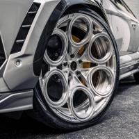 China 18-22/24/26 Inch  Polished Deep Concave Forged Aluminum Alloy Wheels, Suitable for Luxury Sedans for sale