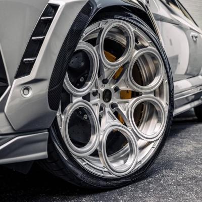 China 18-22/24/26 Inch  Polished Deep Concave Forged Aluminum Alloy Wheels, Suitable for Luxury Sedans for sale