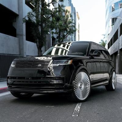 China Forged Wheels 19-24 Inch 5x112/5x120 Custom Black Alloy Rims for Maybach Range Rover-Maodou Brand New Retrofit/Upgrade for sale