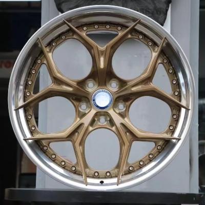 China Two-pieceForged 18 19 20 22 Inch 5x114.3 5x120 5x120.65 LamborghiniJuliet AudiStanvey for sale