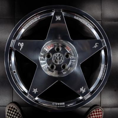 China Five-pointed Star New Forged Aluminium Alloy 5x112/114.3/120 M3/M4/M5 18-22 Inch Audi RS5 Mercedes C63 for sale