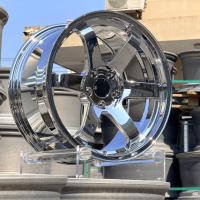 China Five Blessings New Forged Chrome Plated Alloy Wheels 5x114.3/112/120 18-22 Inches for sale