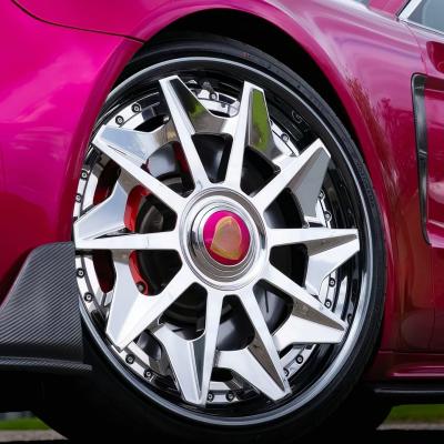 China Popular Maodou Forged Aluminum Wheels 18-22 Inch 5x112 5x120 Black CustoPorsche Panamera 718 911 Cayenne for sale