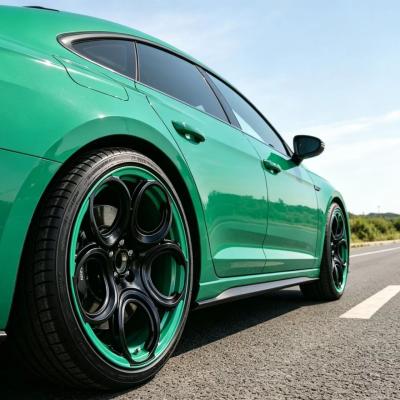 China Hot Selling 5 Petal Hollow Design Forged Car Rims 6061-T6 Aluminum Custom Color for Porsche Panamera Lamborghini Audi BMW for sale