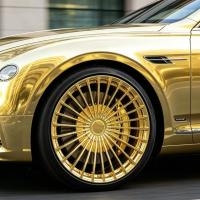 China 1Piece 2PieceForged Wheels Gold Vacuum Plating Multi Spoke Luxury Car Rims 17-24 Inch Custom PCD ET CB for Maybach Mercedes Benz for sale