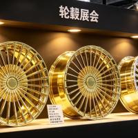 China 1Piece 2PieceForged Wheels Gold Vacuum Plating Multi Spoke Luxury Car Rims 17-24 Inch Custom PCD ET CB for Maybach Mercedes Benz for sale