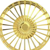 China 1Piece 2PieceForged Wheels Gold Vacuum Plating Multi Spoke Luxury Car Rims 17-24 Inch Custom PCD ET CB for Maybach Mercedes Benz for sale