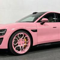 China Hot Selling Pink Heart Shape Forged Wheels17/18/19/20/21/ 22/Inch 6061-T6 Alumin UmCustomRims for Xiaomi SU7 Tesla BMW Audi Benz for sale