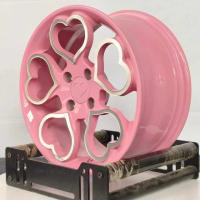 China Hot Selling Pink Heart Shape Forged Wheels17/18/19/20/21/ 22/Inch 6061-T6 Alumin UmCustomRims for Xiaomi SU7 Tesla BMW Audi Benz for sale