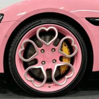 China Hot Selling Pink Heart Shape Forged Wheels17/18/19/20/21/ 22/Inch 6061-T6 Alumin UmCustomRims for Xiaomi SU7 Tesla BMW Audi Benz for sale