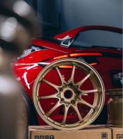 China Wholesale GT Racing Wheels 15 16 17 18 Inch Alloy Wheels 10 Spoke JDM Rims 4X100 5X100 5X114.3 Deep Lip Flow Forming Wheels for sale
