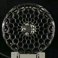 China Popular Hexagon Honeycomb Design Custom Forged Alloy Rims 5 Hole 6061-T6 Aluminum Wheels for Li Auto Xiaomi SU7 Tesla for sale