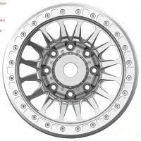 China New Beadlock Offroad Forged Wheels 17-22 Inch Silver Machined 8 Lug for Raptor F150 for 2500 Pickup Truck 4x4 1 Year for sale