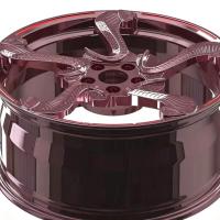 China RoseGoldChrome CobraSculpted Monoblock Forged Wheels17/18/19/20/21/22/23/24 Inch Custom Rims for Dodge Challenger Shelby Mustang for sale