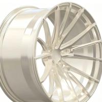 China Custom Silver Deep Dish Multi Spoke Blade Forged Rims 17/18/19/20/21/22/23/24 Inch 25mm ET for Luxury Sport Cars for sale