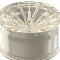 China Custom Silver Deep Dish Multi Spoke Blade Forged Rims 17/18/19/20/21/22/23/24 Inch 25mm ET for Luxury Sport Cars for sale