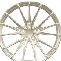 China Custom Silver Deep Dish Multi Spoke Blade Forged Rims 17/18/19/20/21/22/23/24 Inch 25mm ET for Luxury Sport Cars for sale