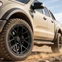 China New 17/18/20 Inch Bright Offroad Forged Wheels 25mm ET RTR Design Alloy Rims for for Ranger Bronco F150 for Navigator for sale