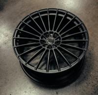 China Alloy Forged Concave Design Rims Matte Black 19x9.5 20x10 21x11 New Passenger Car Wheels IS350 Model 3 Model Y Retrofit/Upgrade for sale
