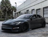 China Alloy Forged Concave Design Rims Matte Black 19x9.5 20x10 21x11 New Passenger Car Wheels IS350 Model 3 Model Y Retrofit/Upgrade for sale