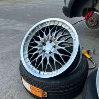 China Retro Classic 2 Piece Stance Forged Alloy Wheels Lightweight Custom Car Wheels17/18/19/20/21/22/23/24Customized by Size for sale
