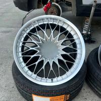 China Retro Classic 2 Piece Stance Forged Alloy Wheels Lightweight Custom Car Wheels17/18/19/20/21/22/23/24Customized by Size for sale