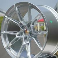 China Custom Brushed Silver Forged Alloy Wheels 5x114.3 Sport Tuning Rims for Honda Accord Toyota Camry17/18/19/20/21/22/23/24 Inches for sale