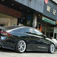 China Custom Brushed Silver Forged Alloy Wheels 5x114.3 Sport Tuning Rims for Honda Accord Toyota Camry17/18/19/20/21/22/23/24 Inches for sale