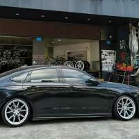 China Custom Brushed Silver Forged Alloy Wheels 5x114.3 Sport Tuning Rims for Honda Accord Toyota Camry17/18/19/20/21/22/23/24 Inches for sale