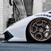 China Maodou Custom 2-Piece Forged Aluminum Alloy Wheels 18-22 Inch PCD 5x112/114.3/120 Customizable Black Finish for for Land for sale